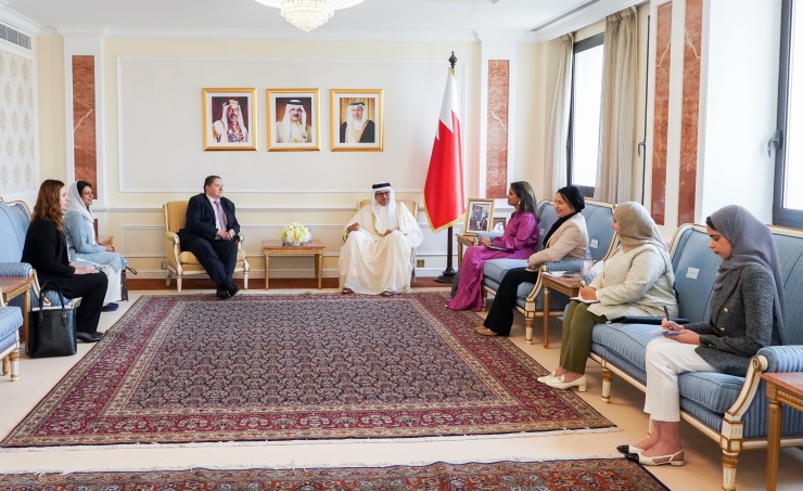 Foreign Minister receives UK’s ICO delegation - MBMA